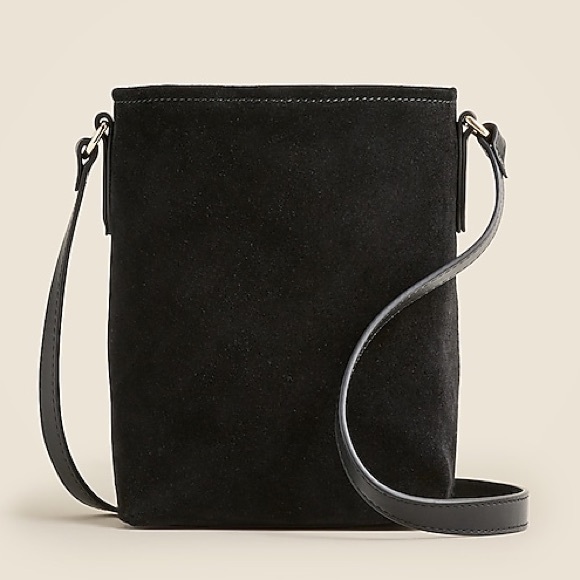 J. Crew | Bags | Jcrew Small Berkeley Crossbody Bucket Bag In Black ...